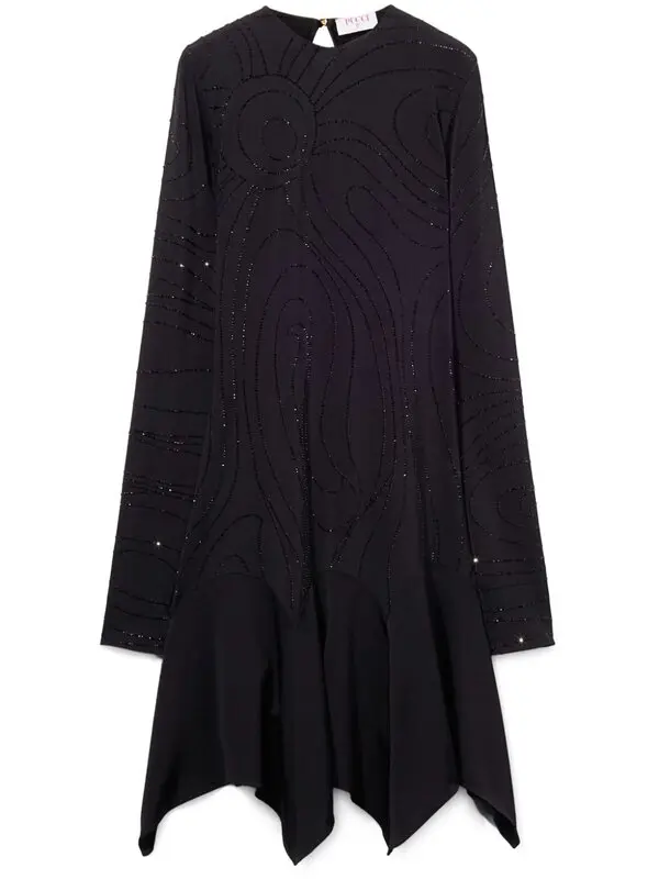 Emilio Pucci Marmo-beaded Dress