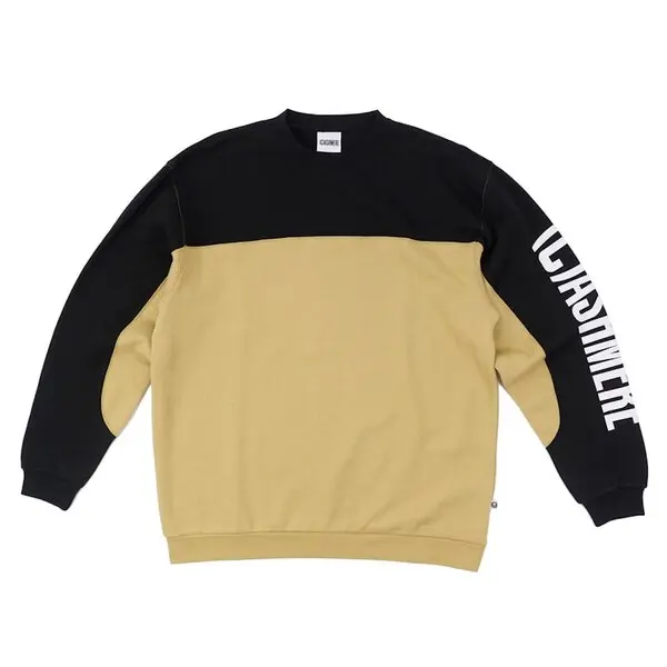 CASHMERE SOUND Split Crewneck Sweatshirt