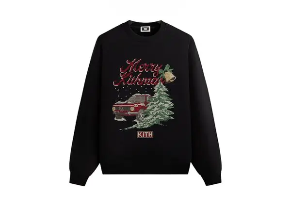 Kith Kithmas Needlepoint Nelson Crewneck Sweatshirt