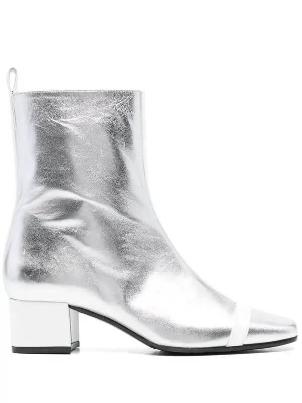 CAREL 40mm Audrey Boots - Silver