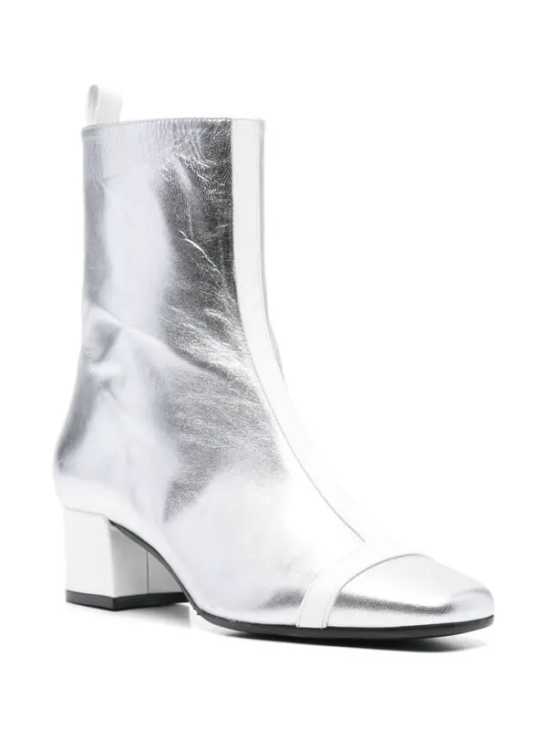 CAREL 40mm Audrey Boots - Silver