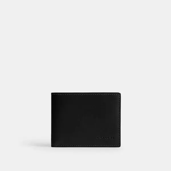 COACH® Slim Billfold Wallet - Black