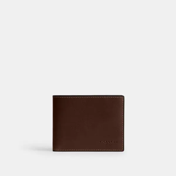 COACH® Slim Billfold Wallet - Maple