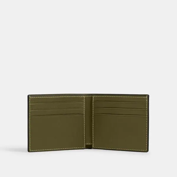 COACH® Slim Billfold Wallet - Olive