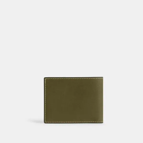 COACH® Slim Billfold Wallet - Olive
