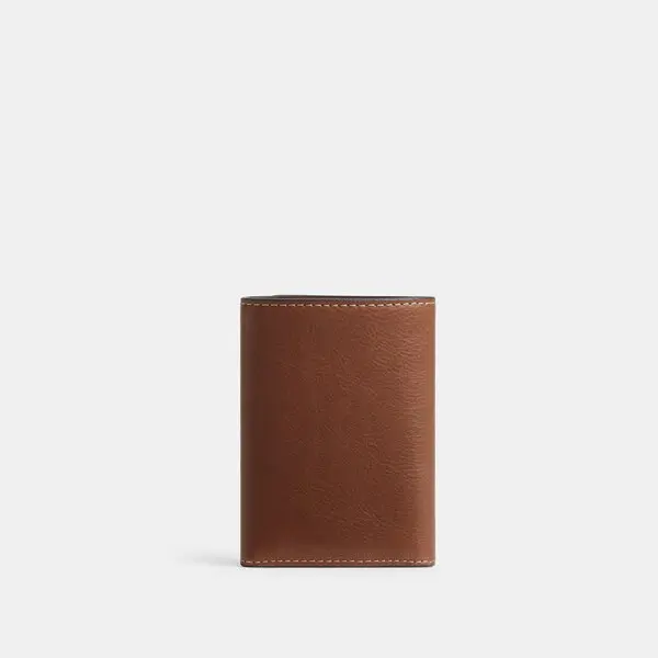 COACH® Trifold Wallet - Redwood