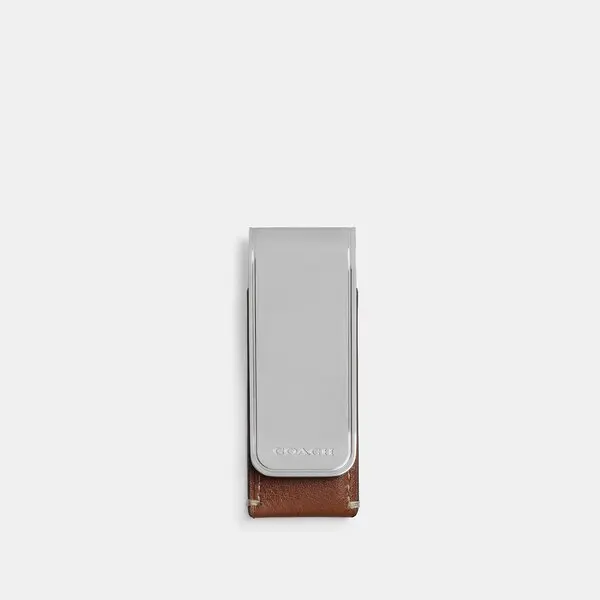 COACH Money Clip - Redwood