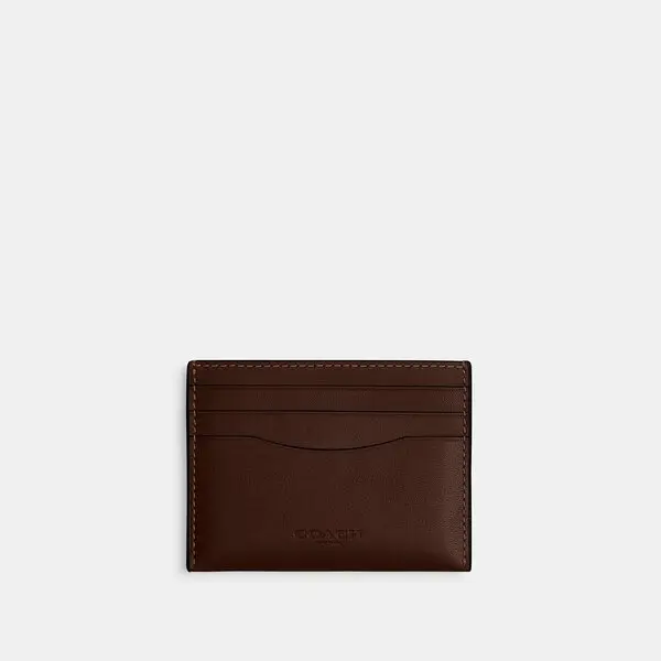 COACH® Card Case - Maple