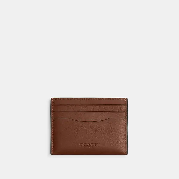 COACH® Card Case - Redwood