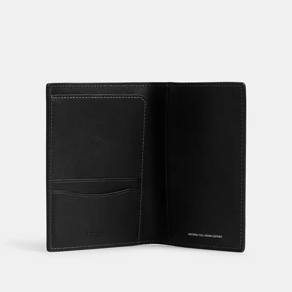 COACH Passport Case - Black
