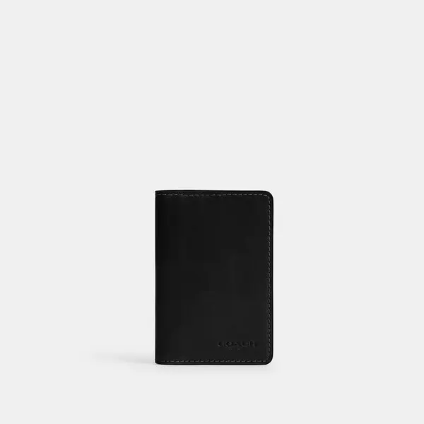 COACH Card Wallet - Black