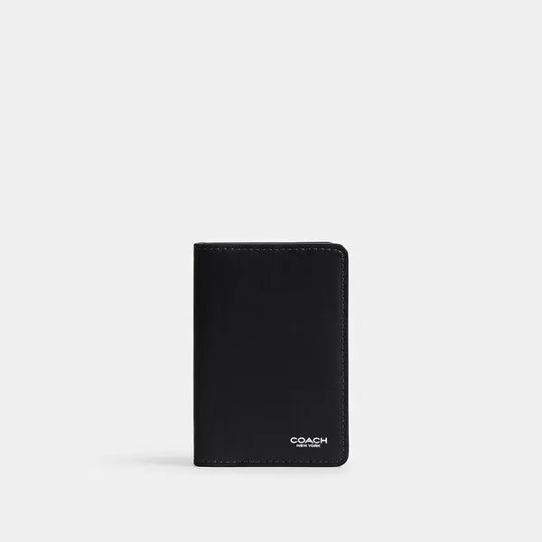 COACH Card Wallet - Black