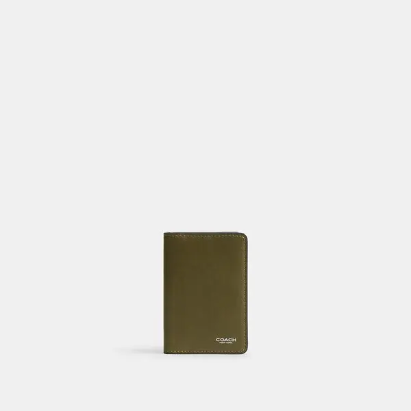 COACH Card Wallet - Olive