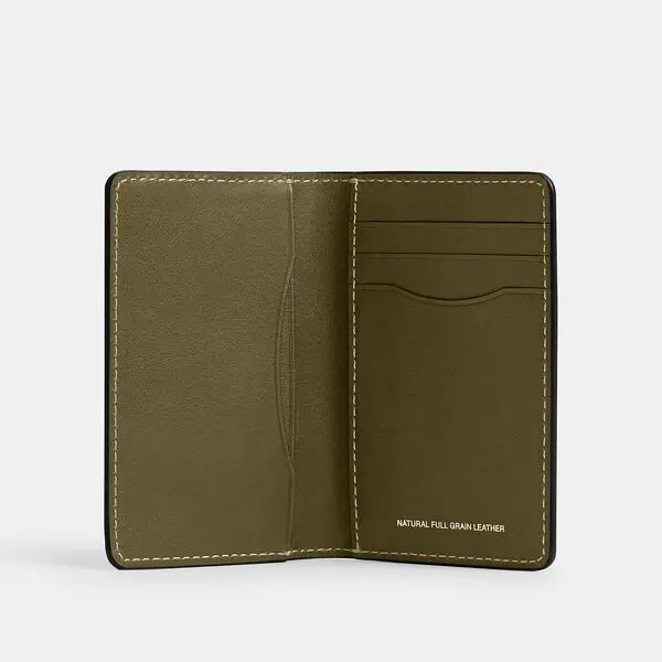 COACH Card Wallet - Olive