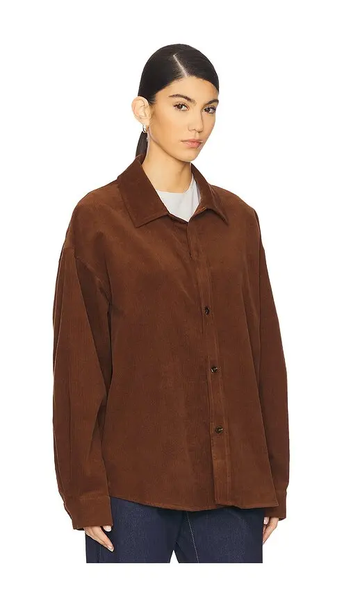 WAO Oversized Corduroy Shirt