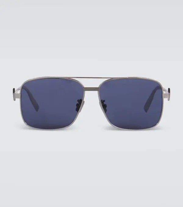 Dior Cd Diamond S9u Square Sunglasses - Silver