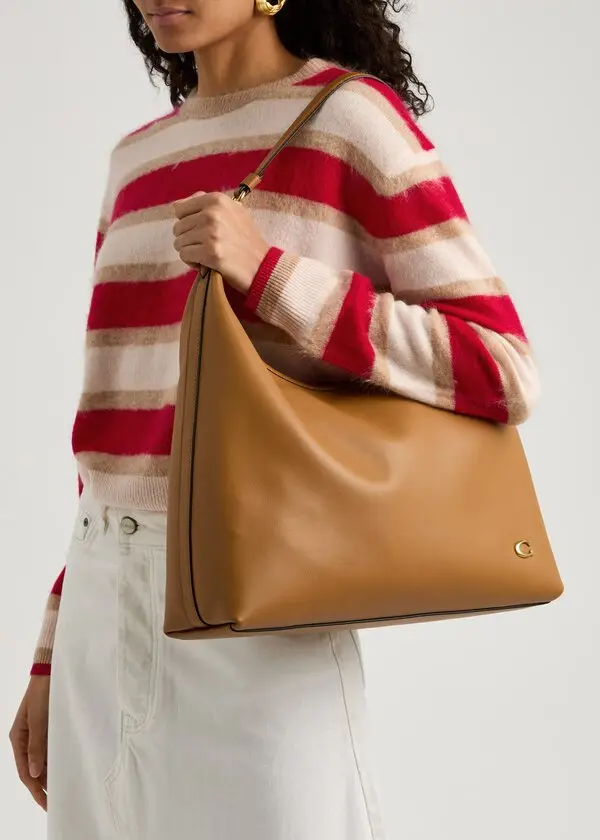 COACH Juliet Large Leather Shoulder Bag