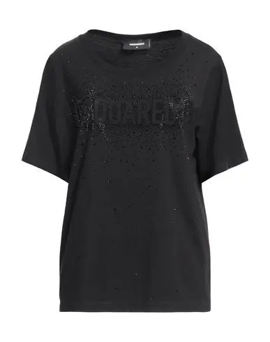 Dsquared2 T-shirt In Cotton Jersey With Appliqués