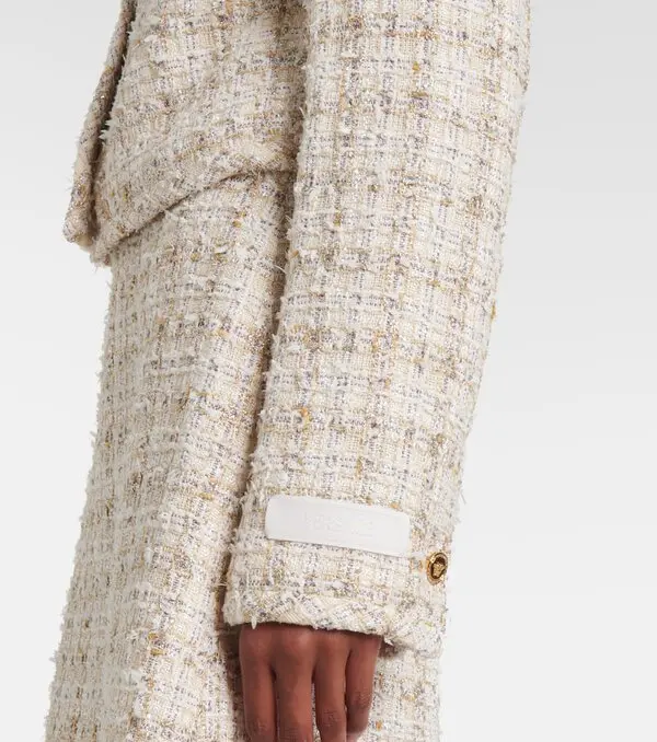 Versace Medusa Tweed Jacket