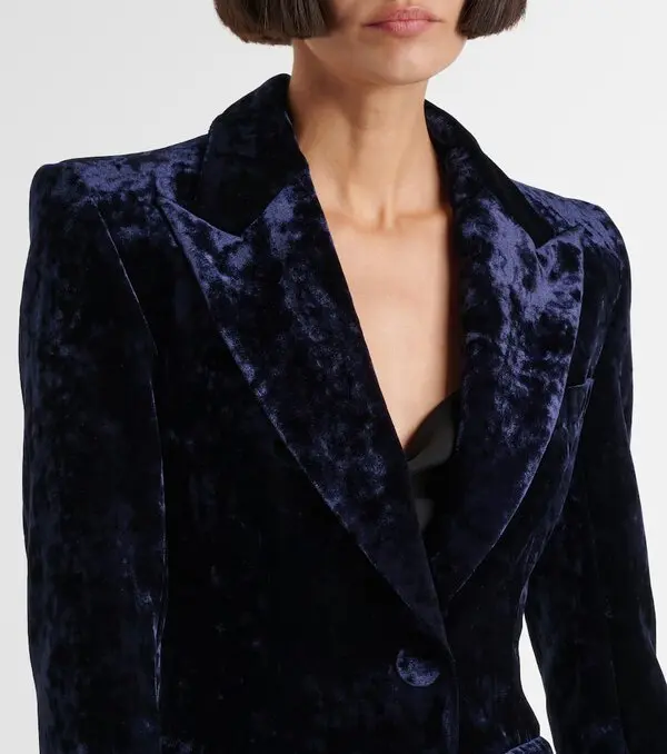 Alex Perry Velvet Blazer