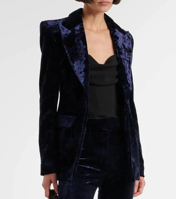 Alex Perry Velvet Blazer