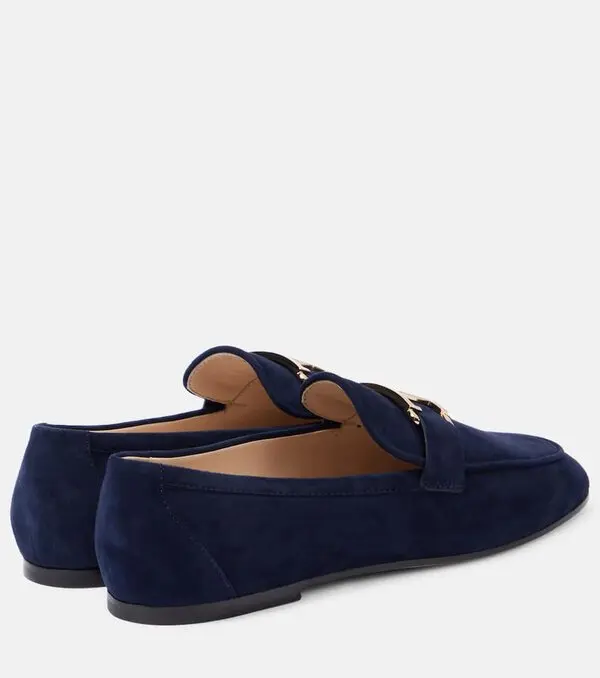 TOD'S Suede Loafers - Blue