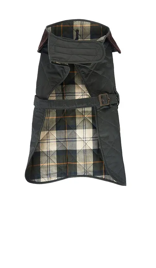 Barbour Quilted Dog Coat - Olive