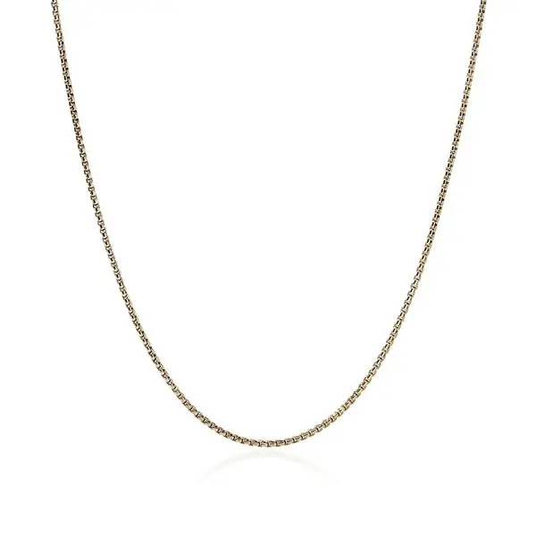 John Hardy Box Chain Necklace 1.6mm - Gold