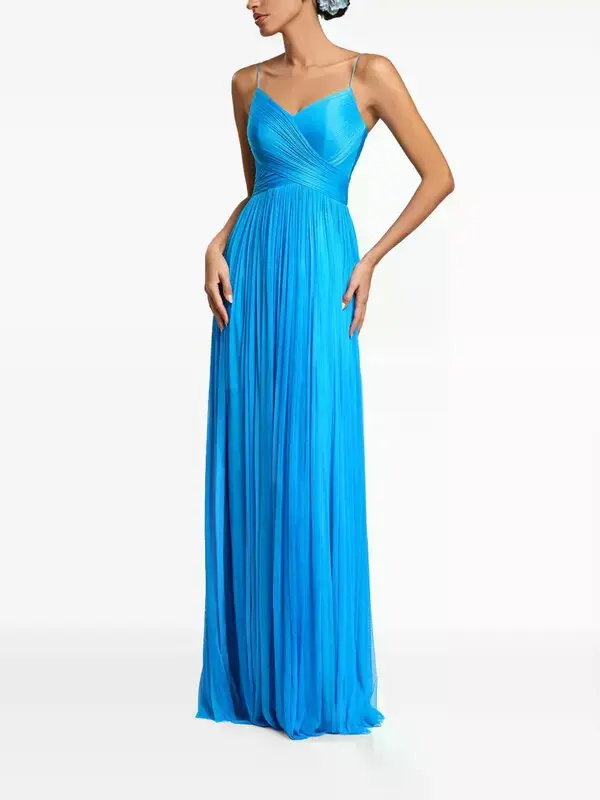 CRISTALLINI Anastasia Maxi Dress - Blue
