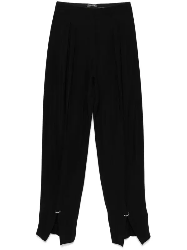 MUGLER Pierced Trousers - Black