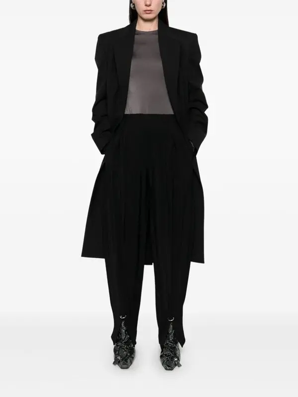 MUGLER Pierced Trousers - Black