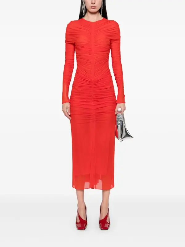 MUGLER Ruched Bodysuit