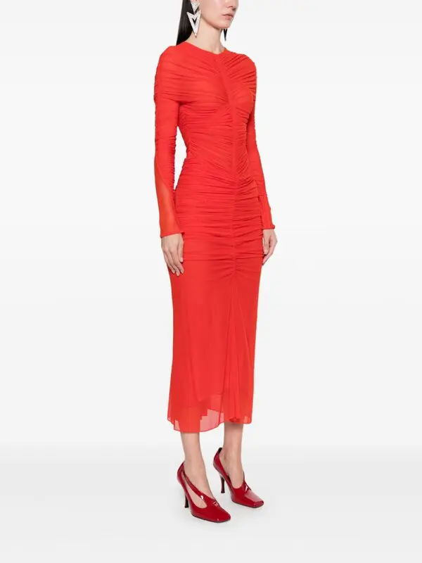 MUGLER Ruched Bodysuit