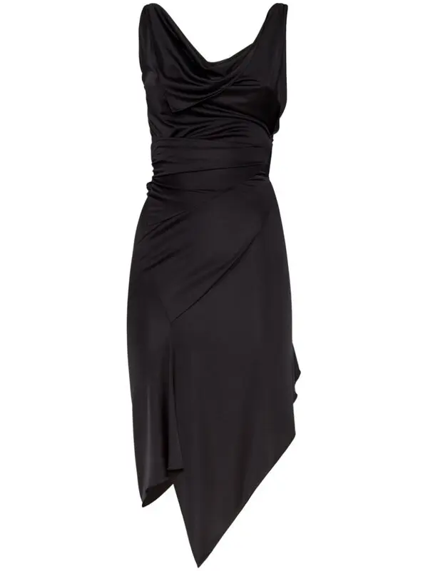 Dsquared2 Cowl-neck Midi Dress