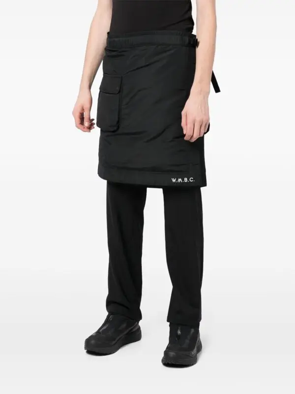 WHITE MOUNTAINEERING Wrap Cargo Shorts - Black
