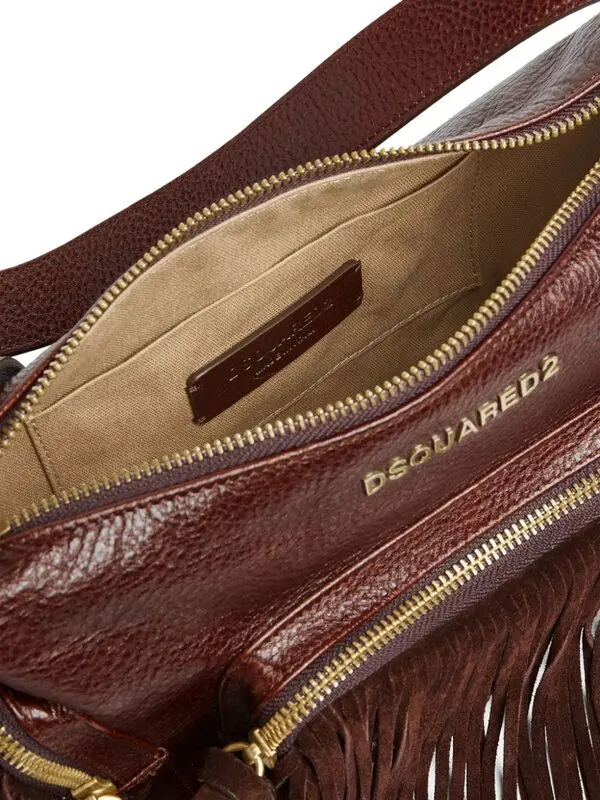 Dsquared2 Leather Shoulder Bag