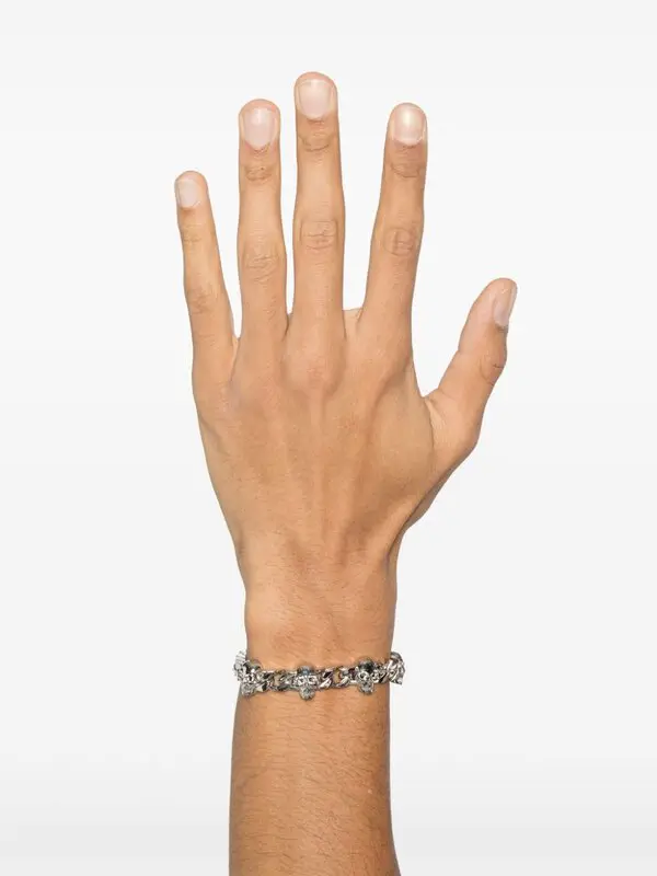 【早い者勝ち】ALEXANDER McQueen ブレスレット Alexander McQueen Skull Charm Bracelet Silver メンズ - JP
