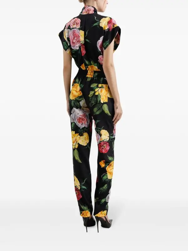 Dolce & Gabbana Rose-print Shirt