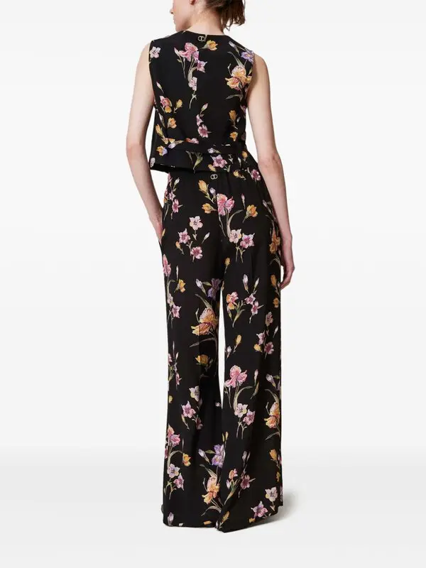 TWINSET Floral-print Trousers