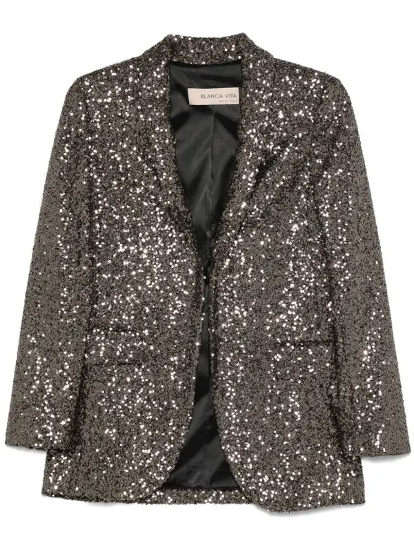 BLANCA VITA Gallia Sequined Blazer