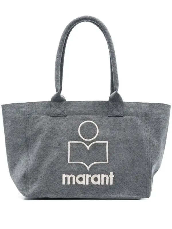 Isabel Marant Étoile Yenky Zipped Tote - Grey