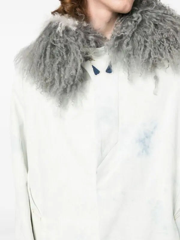 PER GÖTESSON Shearling-collar Coat