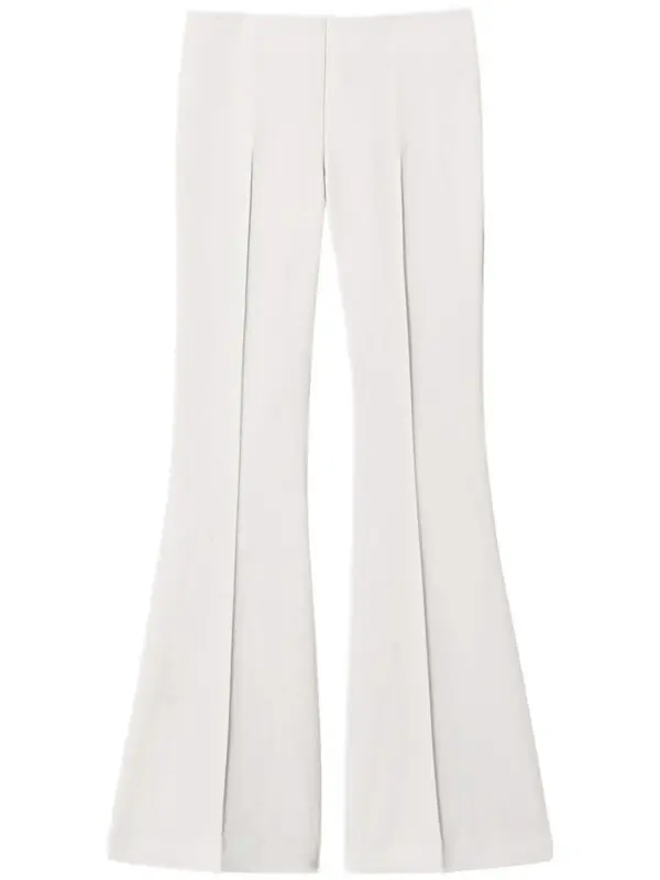 TWINSET Pressed-crease Flared Trousers