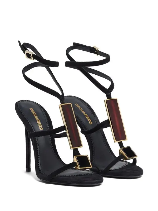 Dsquared2 115mm Leather Sandals