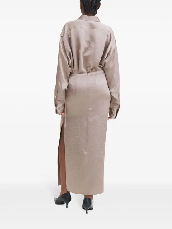 Filippa K Crinkled Pencil Skirt