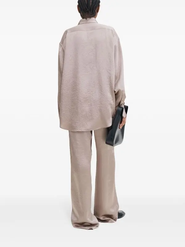 Filippa K Crinkled Shirt - Neutrals