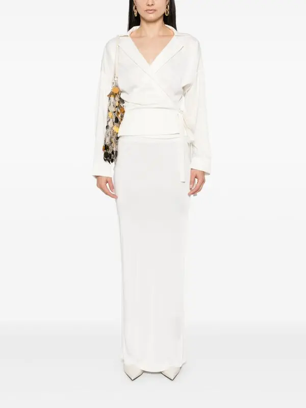 Philosophy Di Lorenzo Serafini Wrap Blouse