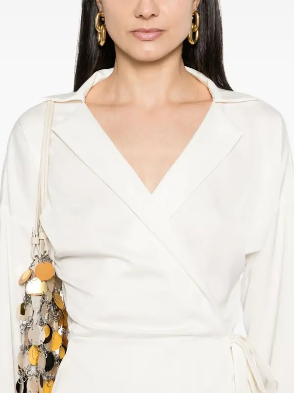 Philosophy Di Lorenzo Serafini Wrap Blouse