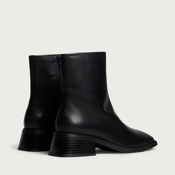 VAGABOND SHOEMAKERS Blanca Leather Ankle Boot - Black