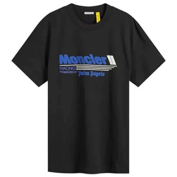 Moncler Genius X Palm Angels Racing T-Shirt - Black | Editorialist